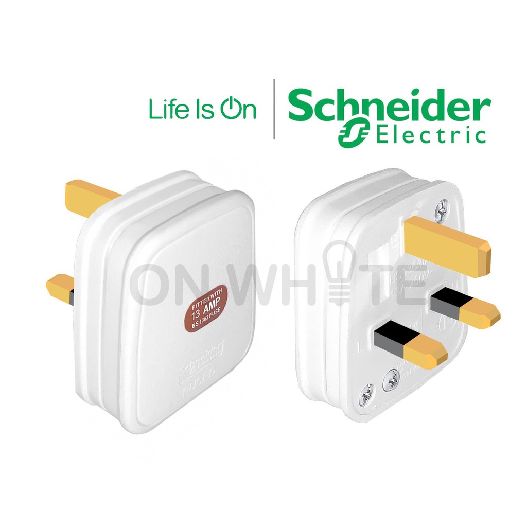 SCHNEIDER 13A PLUG TOP EP13F (UNBREAK) CLIPSAL/MK | Shopee Malaysia
