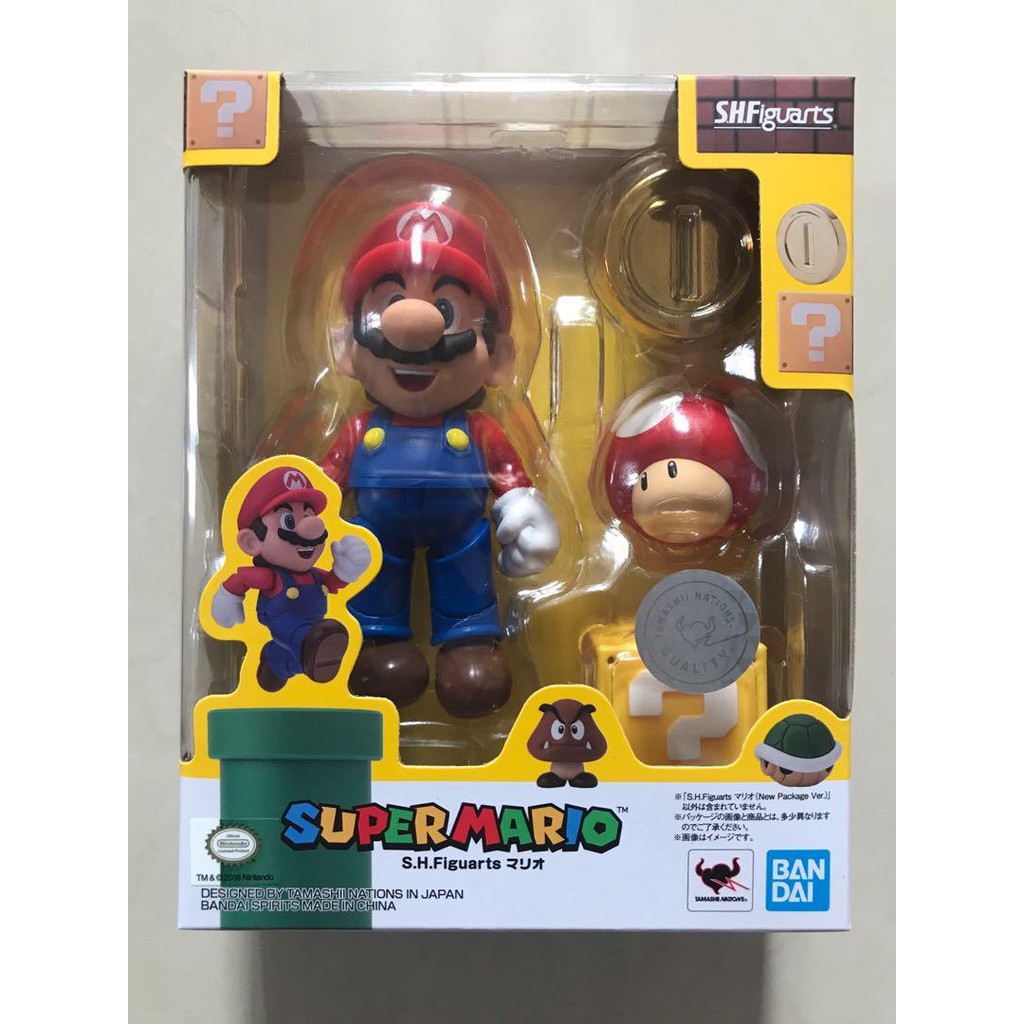 Bandai SHF S.H.Figuarts Super Mario Action Figure | Shopee Malaysia