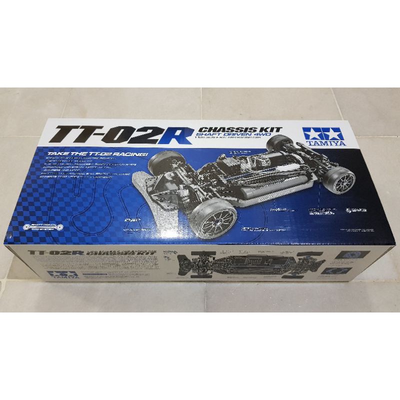 TAMIYA TT02R CHASSIS KIT 47326 1/10 Touring Car On Road kit | Shopee ...