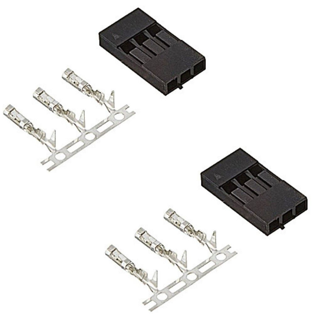 2PCS Dupont Jumper Wire Housing + female Pin Connector 2.54mm FZ-3P ...