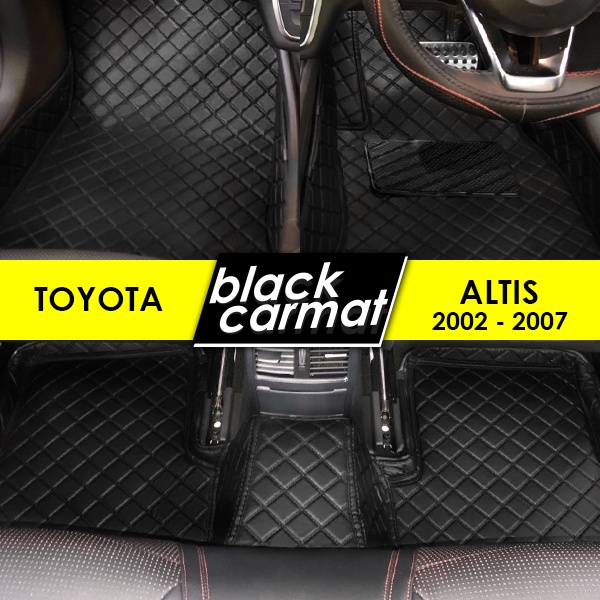 TOYOTA ALTIS ( 2002 - 2007 ) PREMIUM 6D VIP PU LEATHER CAR CARPET CAR ...