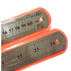 60cm Metal Ruler Pembaris panjang 60cm Besi Stainless Steel | Shopee ...