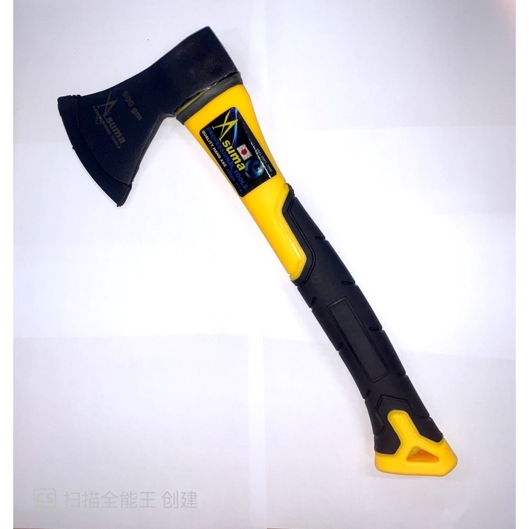 ASUMA HEAVY DUTY FIBRE HANDLE / WOOD HANDLE AXE / KAPAK KAYU - 600G ...