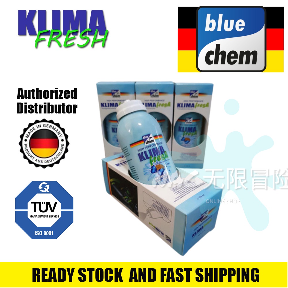 Bluechem Klima Fresh Anti-bacteria Aircond Treatment for Car Blue chem ...