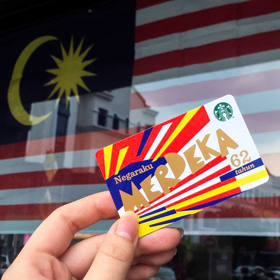 Starbucks Limited Edition Merdeka Card | Shopee Malaysia