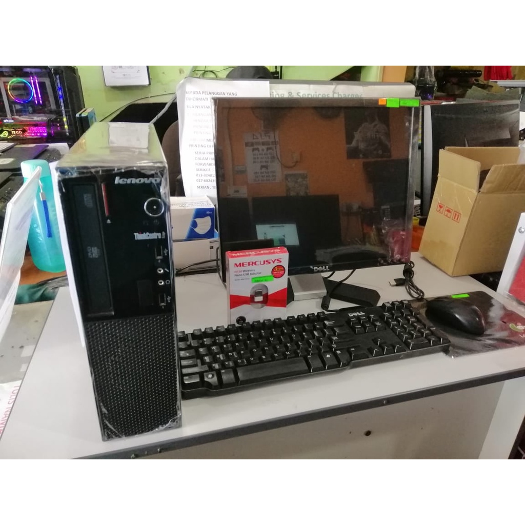 (USED) SET LENGKAP KOMPUTER PDPR / BAJET KOMPUTER / OFFICE PC (i3 2nd ...
