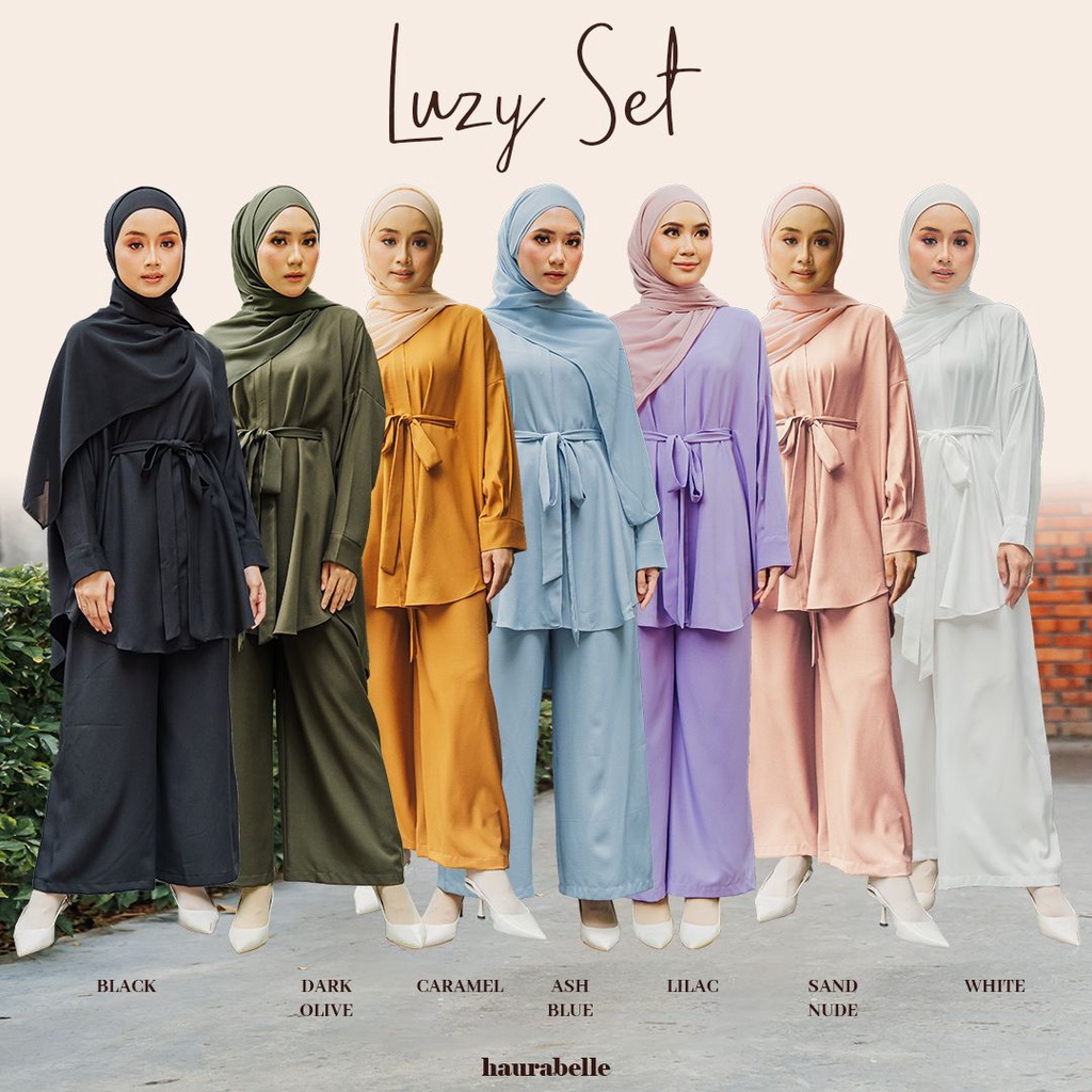 LUZY SET BY HAURABELLE | Shopee Malaysia