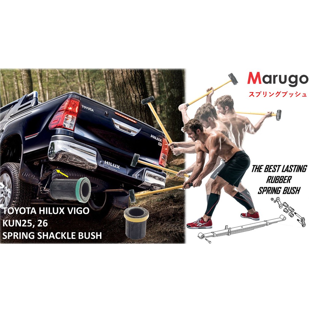 TOYOTA HILUX VIGO KUN25 SPRING BUSH 90385-T0009 90385-T0010 | Shopee ...