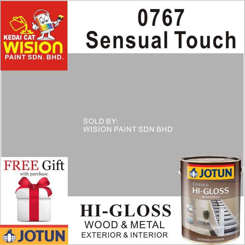 0767 SENSUAL TOUCH (1L) JOTUN ESSENCE HI-GLOSS PAINT ( FREE BRUSH 1" ) | Shopee Malaysia