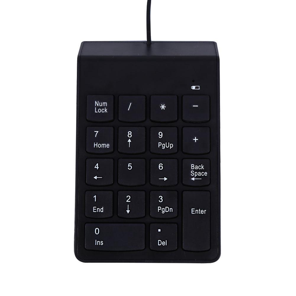 [READY STOCK] USB Numeric Keypad 18 Keys Number Pad for Laptop PC ...