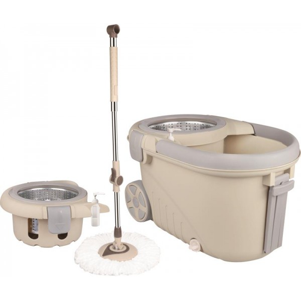 SPIN MOP WITH 2 REFILL ( 2020 NEW DESIGN) | Shopee Malaysia