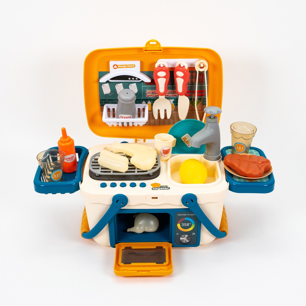 [New Arrival] VANYEH 2 in 1 Hand Basket Pretend Play Mainan Masak (26 ...