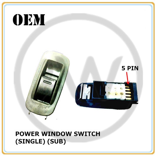 Toyota Unser KF80 Corolla SEG AE101 Prado Old Power Window Single Sub ...