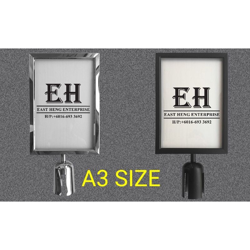 Queue up stand A3 display board /signage board | Shopee Malaysia