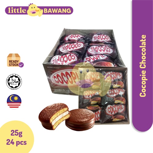 Cocopie Chocolate 24's x 25g | Shopee Malaysia