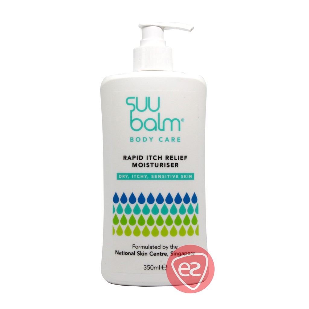 SUU BALM RAPID ITCH RELIEF MOISTURISER CREAM 350ML (WAS KNOWN AS DUAL RAPID ITCH RELIEVING ...