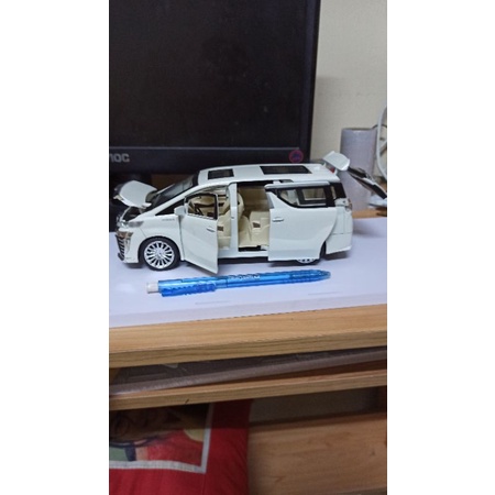 01:24 Toyota Vellfire Modellista Model Diecast Toy Car | Shopee Malaysia