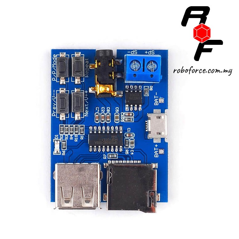 Standalone MP3 Player Module for (STEM/Robotics/IoT) [READY] | Shopee ...