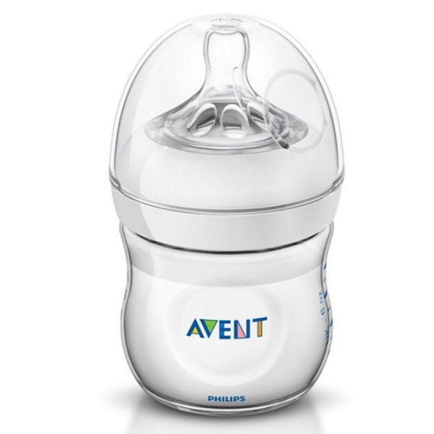 Original Avent Natural Bottle 4oz Loose Pack For Newborn Baby Feeding ...
