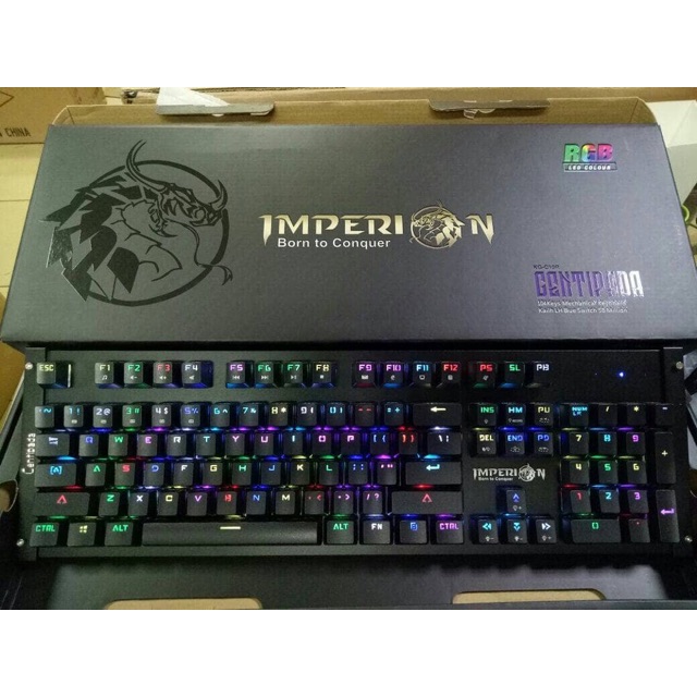 IMPERION CENTIPADA MECHANICAL KEYBOARD WIRED | Shopee Malaysia