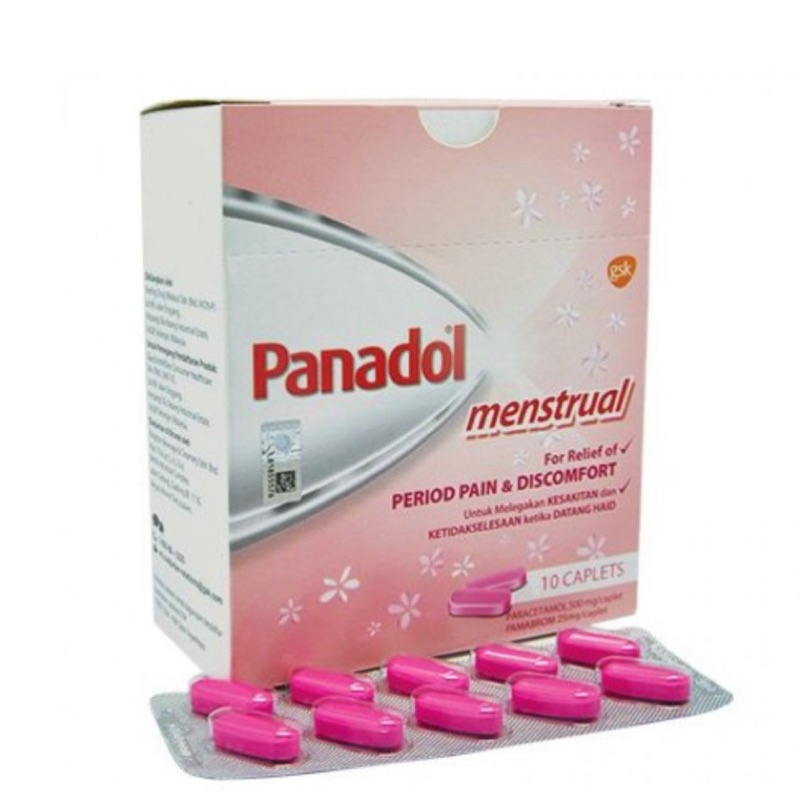 Panadol Menstrual 10s Period Pain | Shopee Malaysia