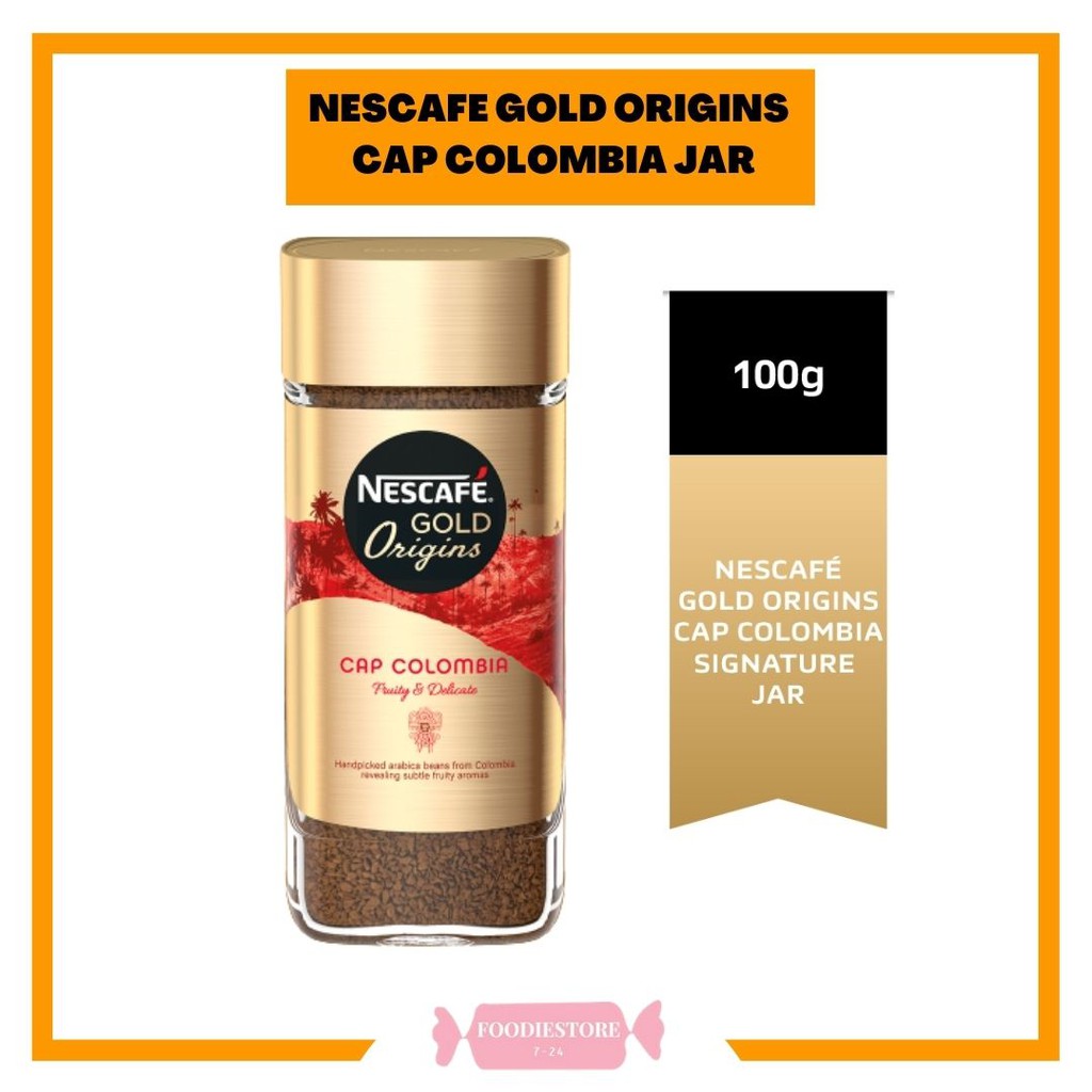 NESCAFE GOLD ORIGINS - CAP COLOMBIA Jar (100g) | Shopee Malaysia