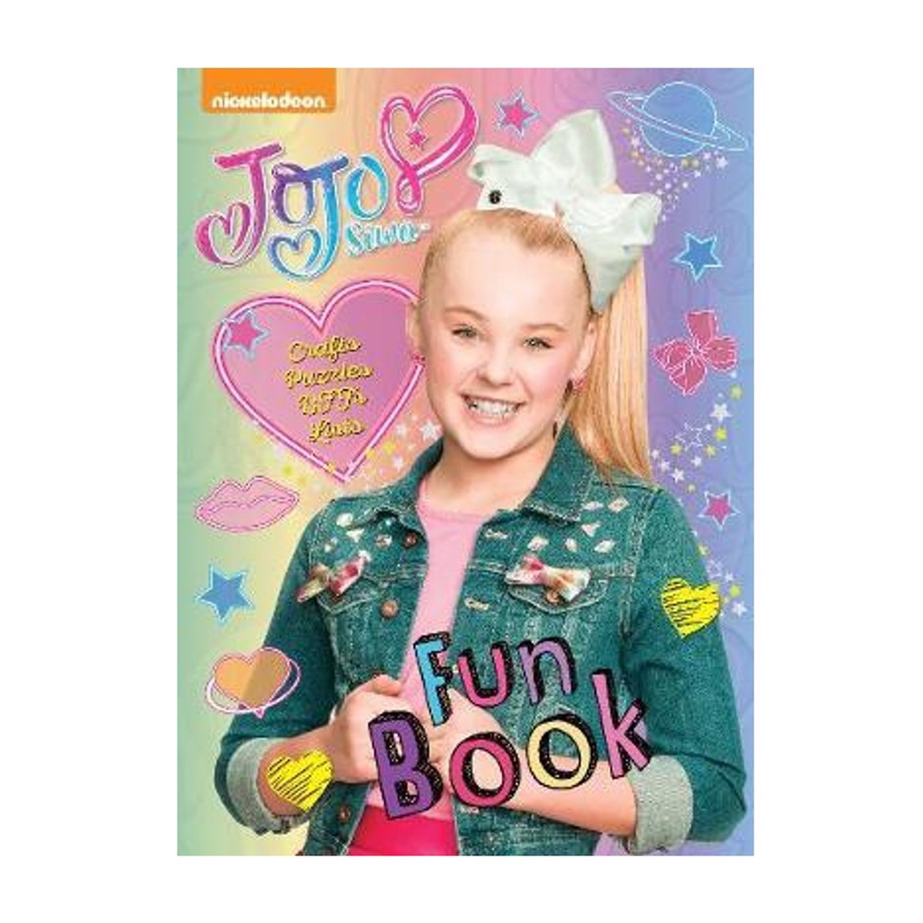 Jojo Siwa Fun Activity, Recipes, Games Book for Kids | Shopee Malaysia