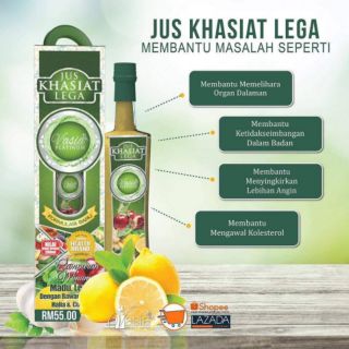 V Asia Jus Khasiat Lega 260ml Ramuan Madu, Lemon, Bawang Putih, Halia ...