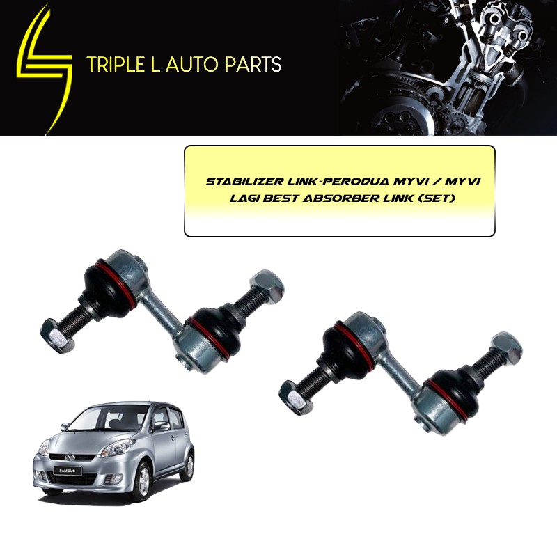 (1 PAIR) Stabilizer Link-Perodua Myvi / Myvi Lagi Best Absorber Link ...