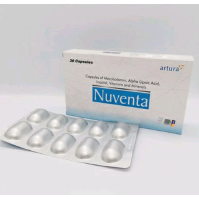NUVENTA CAPSULE OF MECOBALAMIN, ALPHA LIPOIC ACID, VITAMINS AND ...