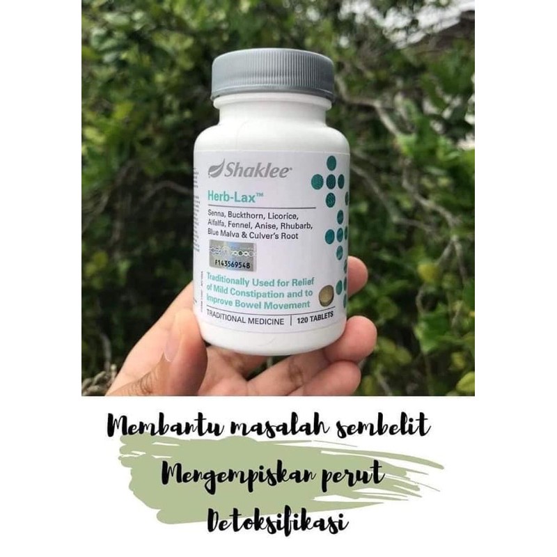 SHAKLEE HERB-LAX - 120 tablets | Shopee Malaysia