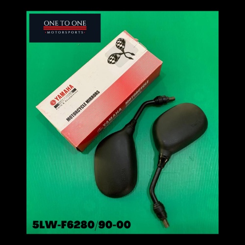 YAMAHA RXZ SIDE MIRROR CERMIN SISI KIRI KANAN SEPASANG 100% ORIGINAL ...