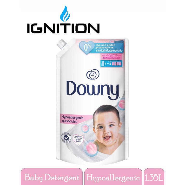 Downy Baby Hypoallergenic Gentle Concentrate Fabric Conditioner Refill ...