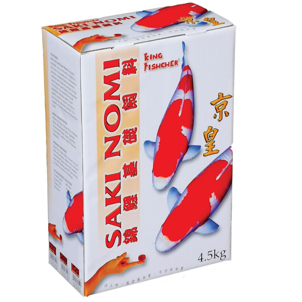 KING FISCHER Saki Nomi 4.5kg Koi Fish Food - 38% Protein | Makanan Ikan ...