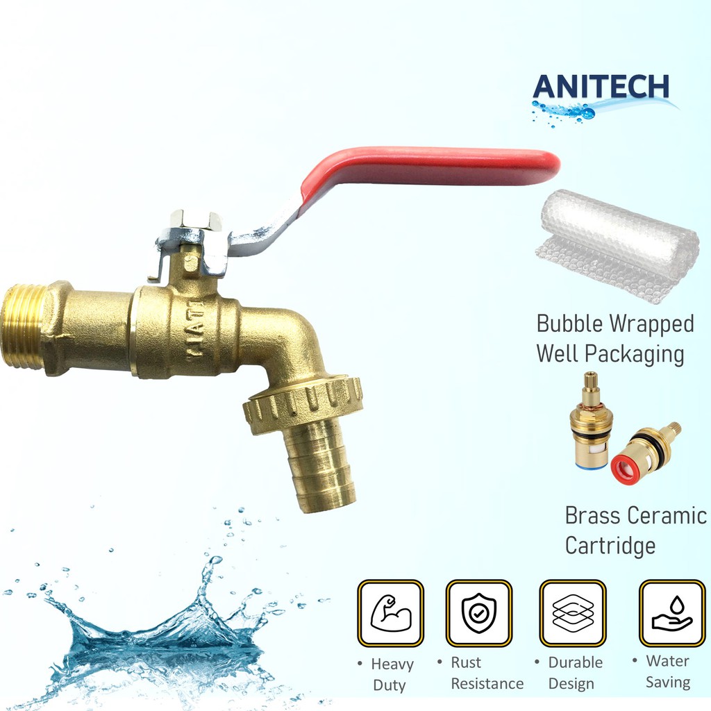 ½” sonco solid brass heavy duty/washing machine brass ball valve ...