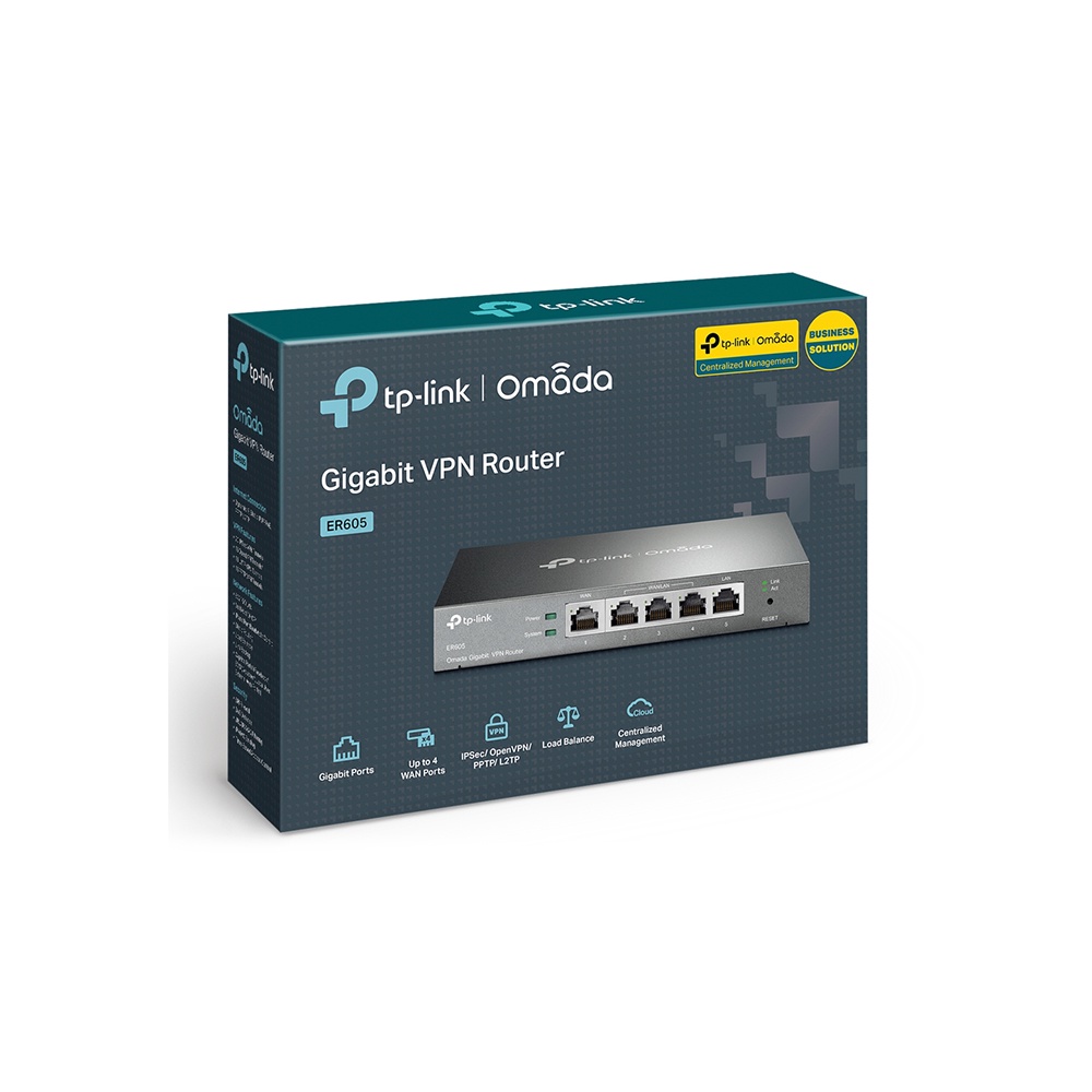 TP-Link Omada ER605 5 Port Gigabit VPN Router | Shopee Malaysia