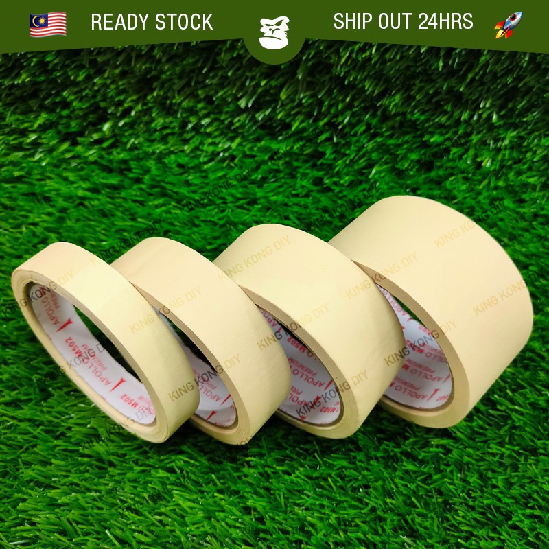 [1 PC] APOLLO M502 Premium High Temperature Masking Tape Tape Kertas ...