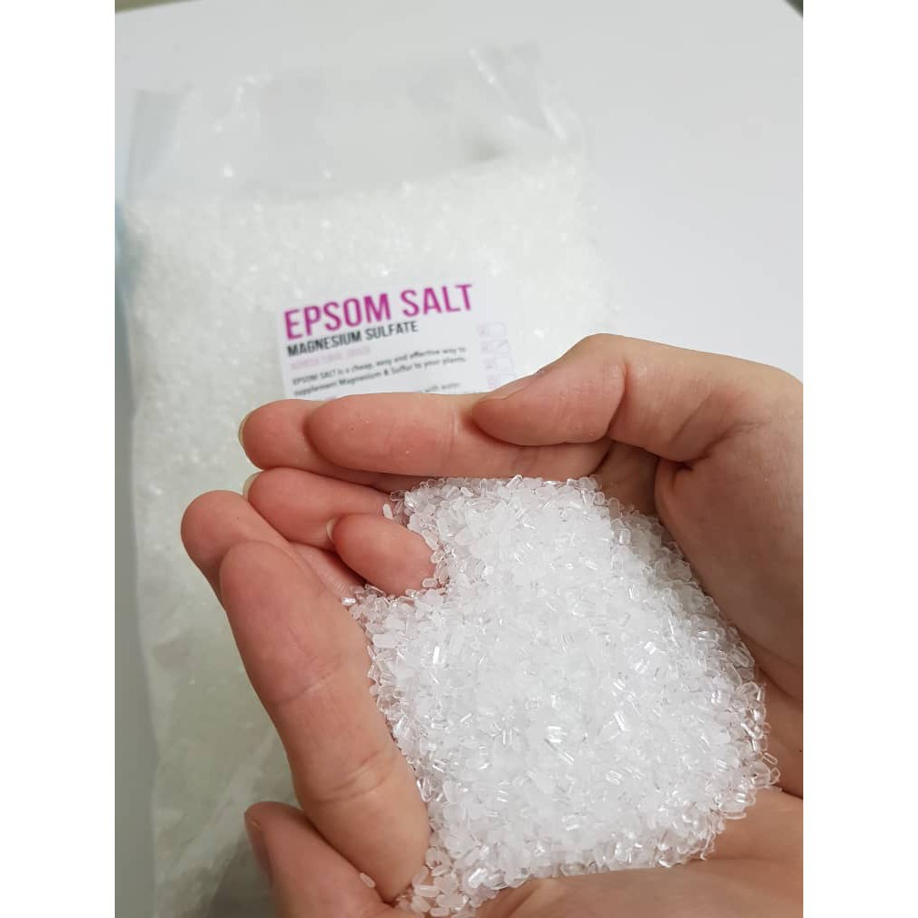 1KG Repack EPSOM SALT New Packing Garam Epsom Magnesium Sulfate ...