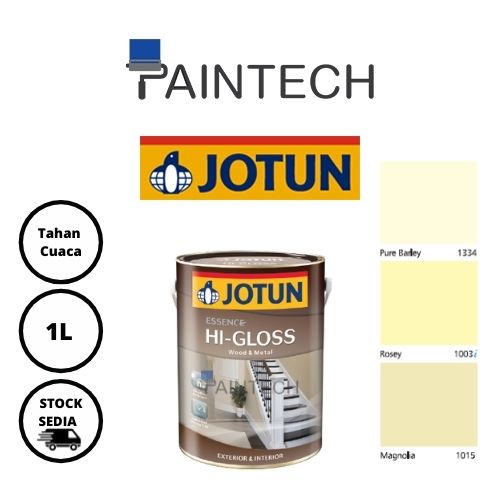 Jotun Essence Hi Gloss Cream Paint (Cat Minyak Untuk Kayu, Besi, Pintu ...
