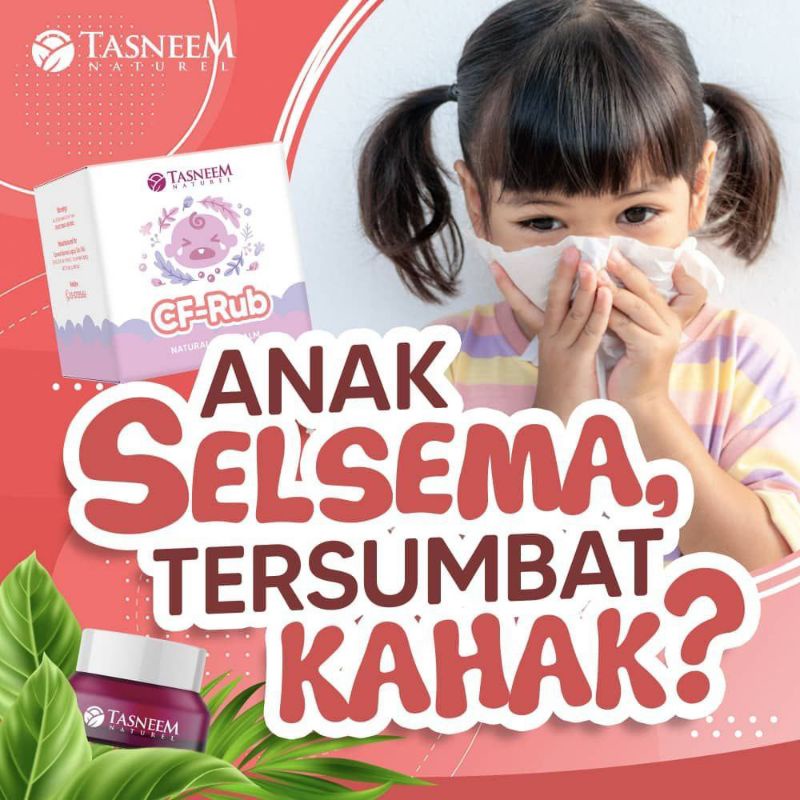 Cf-Rub Balm Tasneem Anak Demam Batuk Selsema | Shopee Malaysia