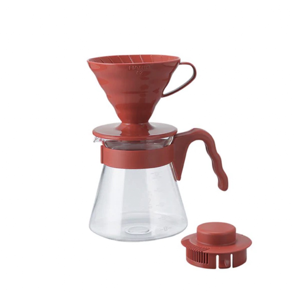 Hario V60 Dripper Set (RED) | Shopee Malaysia