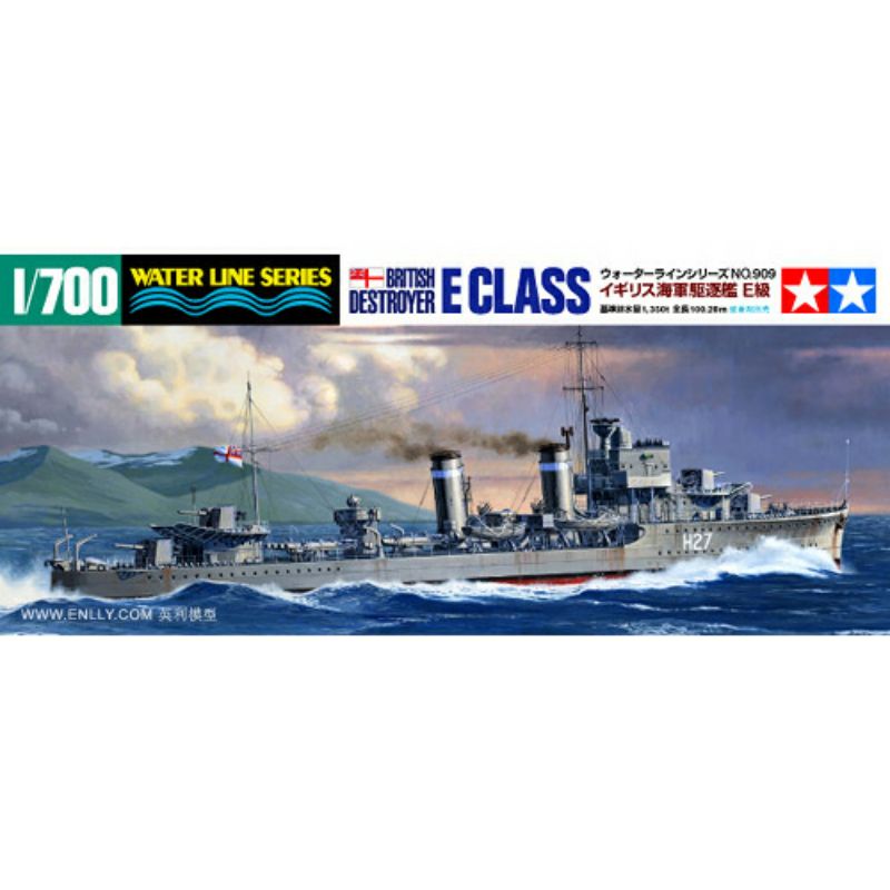 British E class Destroyer 1/700 Tamiya | Shopee Malaysia