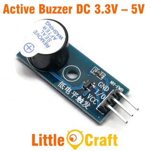 Active Buzzer Module DC 3.3V - 5V Active Low Trigger | Shopee Malaysia