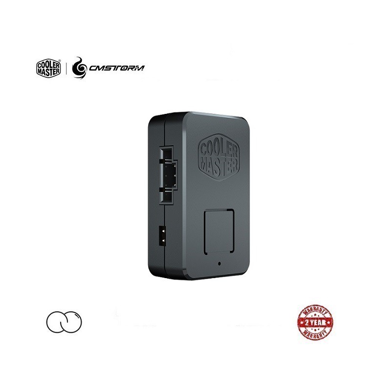 Cooler Master Mini Addressable RGB LED Controller / ARGB Fan Controller ...