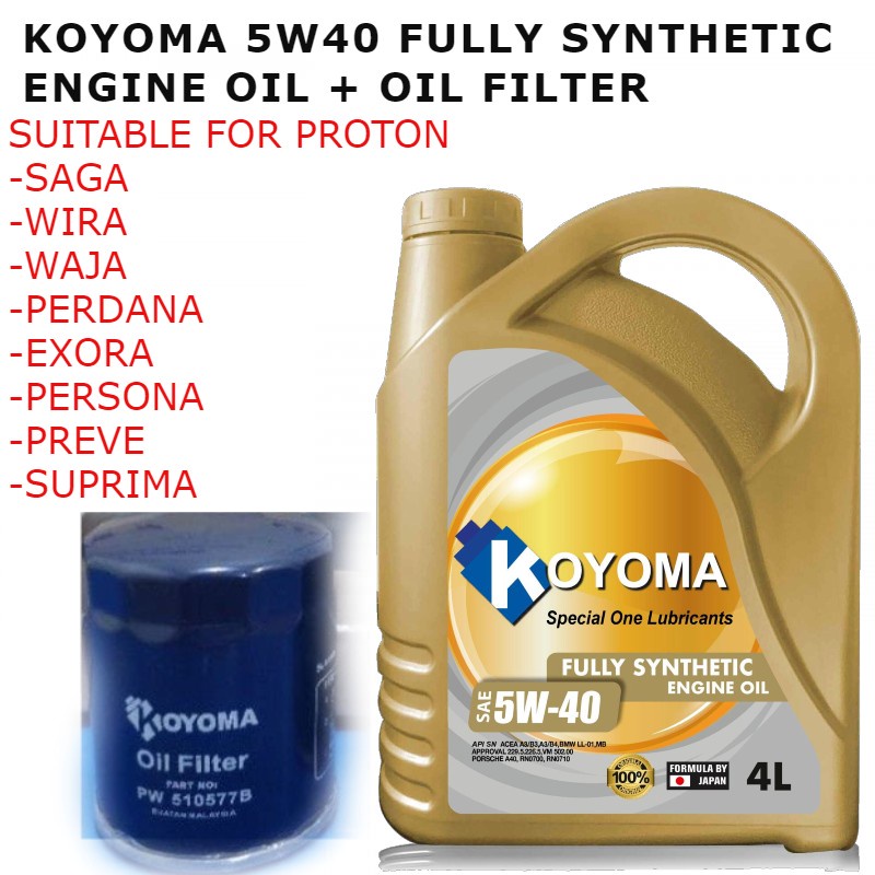 PROTON SAGA WIRA WAJA BLM GEN2 EXORA PREVE PERSONA SUPRIMA OIL FILTER ...