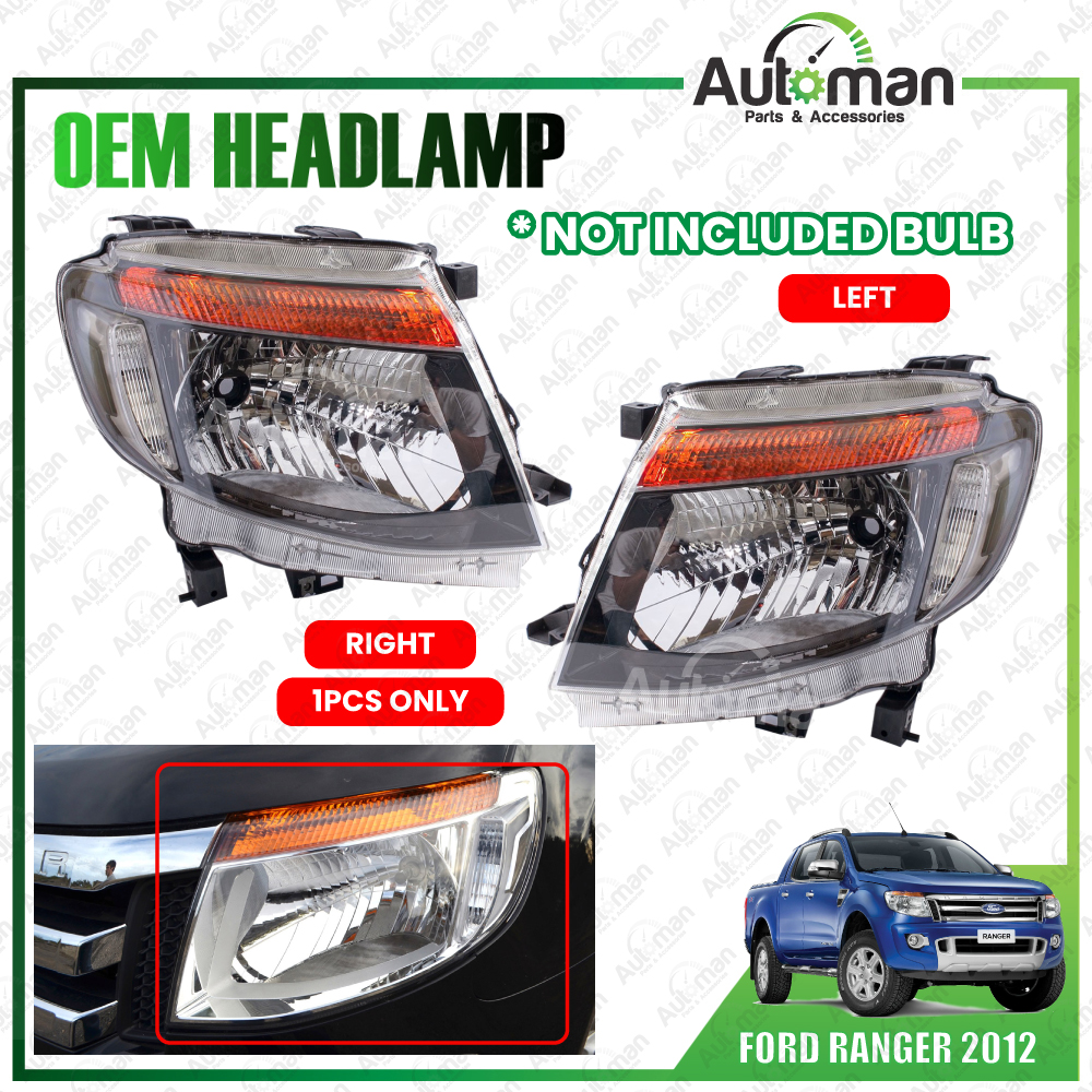 Ford Ranger T6 Headlight Bulb Size | Shelly Lighting