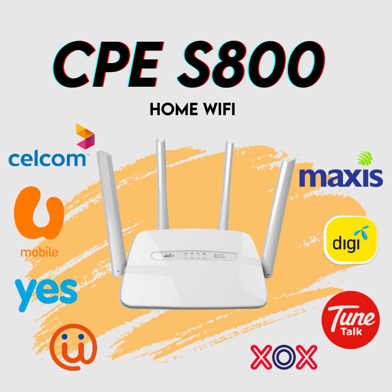 4G CPE S800 UNLOCKED MODIFIED MODEM ROUTER | Shopee Malaysia