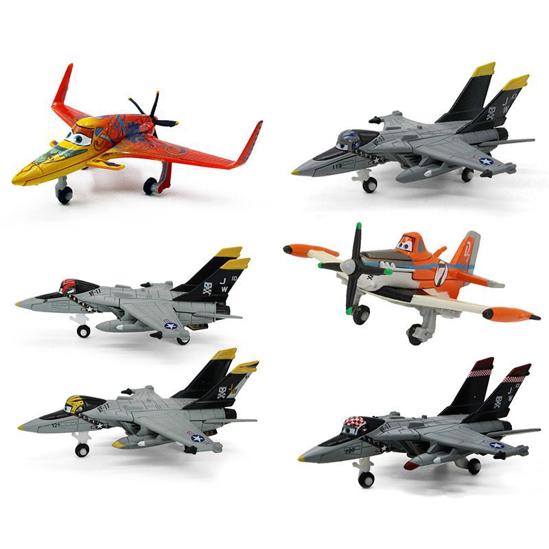 Disney Pixar Planes Classic Cartoon Metal Diecast Toy Plane Model For ...