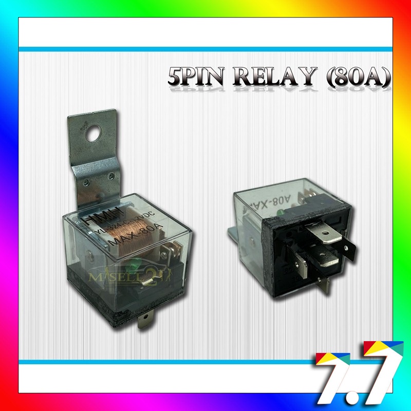 CAR 12v 5PIN RELAY 87A HIGH QUALITY WATER RESISTANT (1pc) | Shopee Malaysia