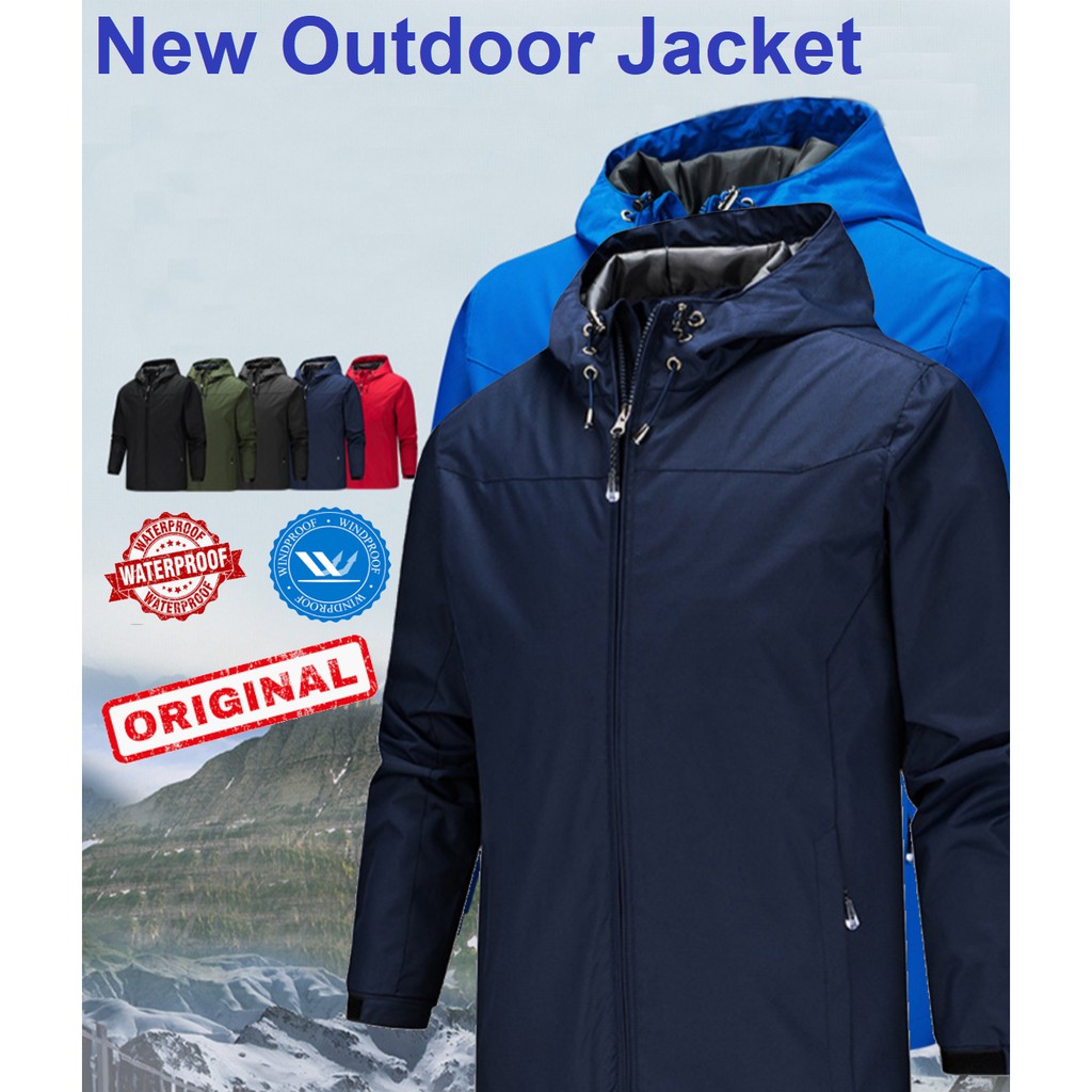 Jacket Waterproof Outdoor Jacket Jaket Motor Men's Jacket Thin ...